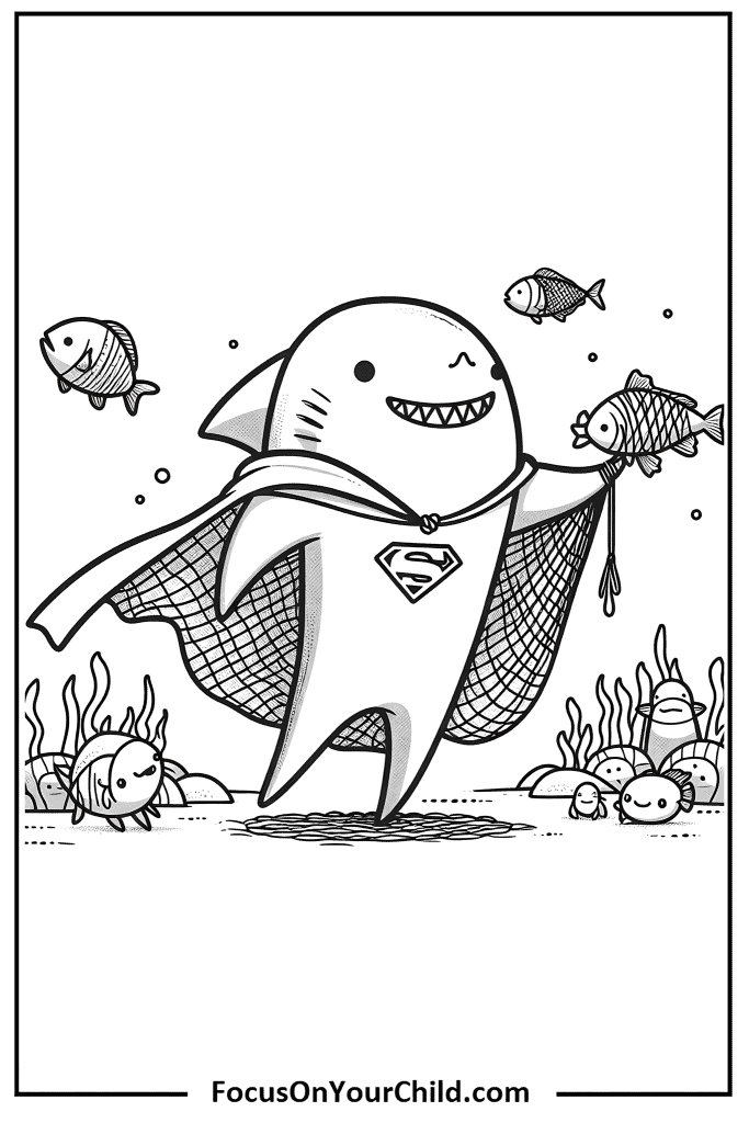 50+ Shark Coloring Pages (Free PDF Printables)