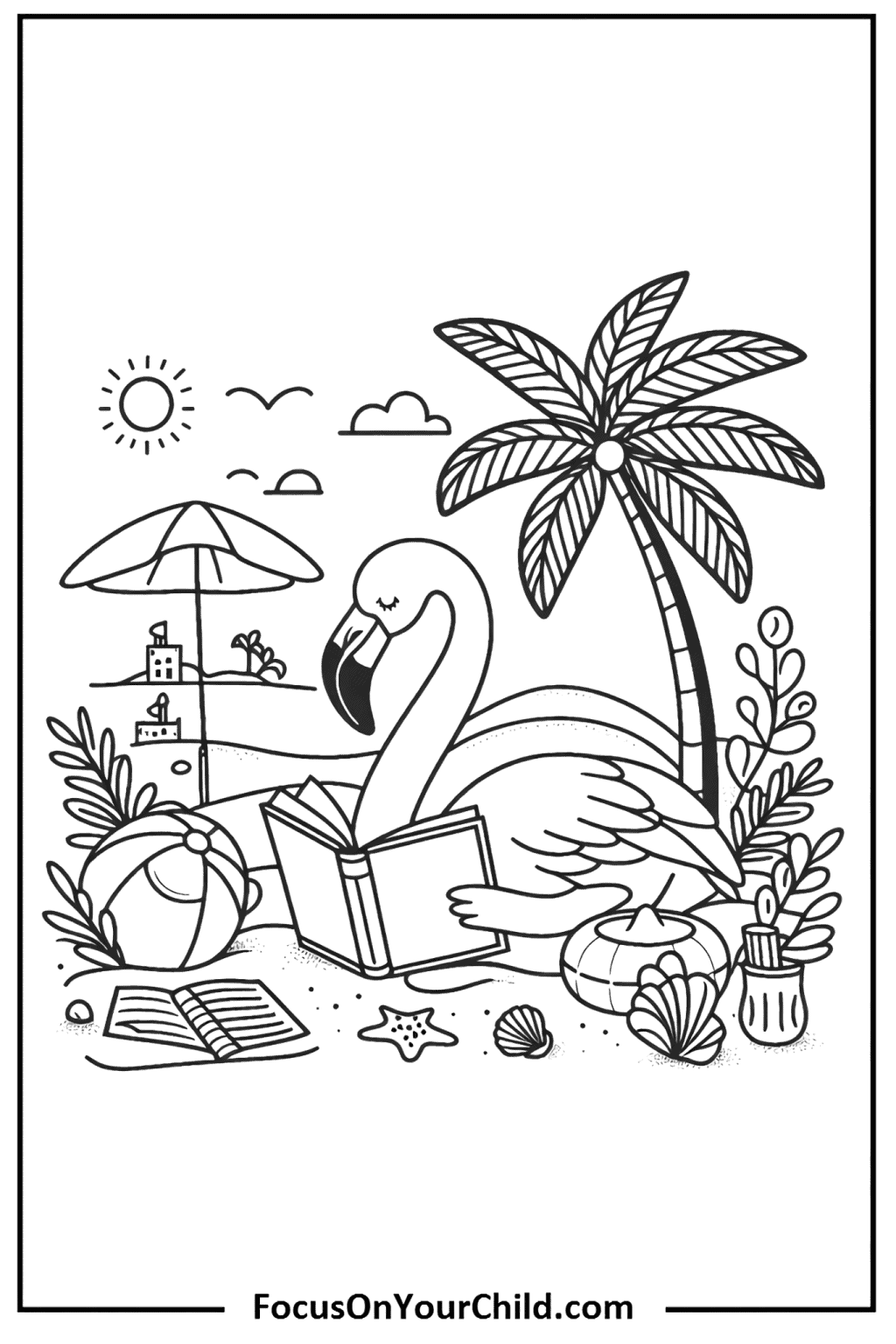50+ Flamingo Coloring Pages (Free PDF Printables)