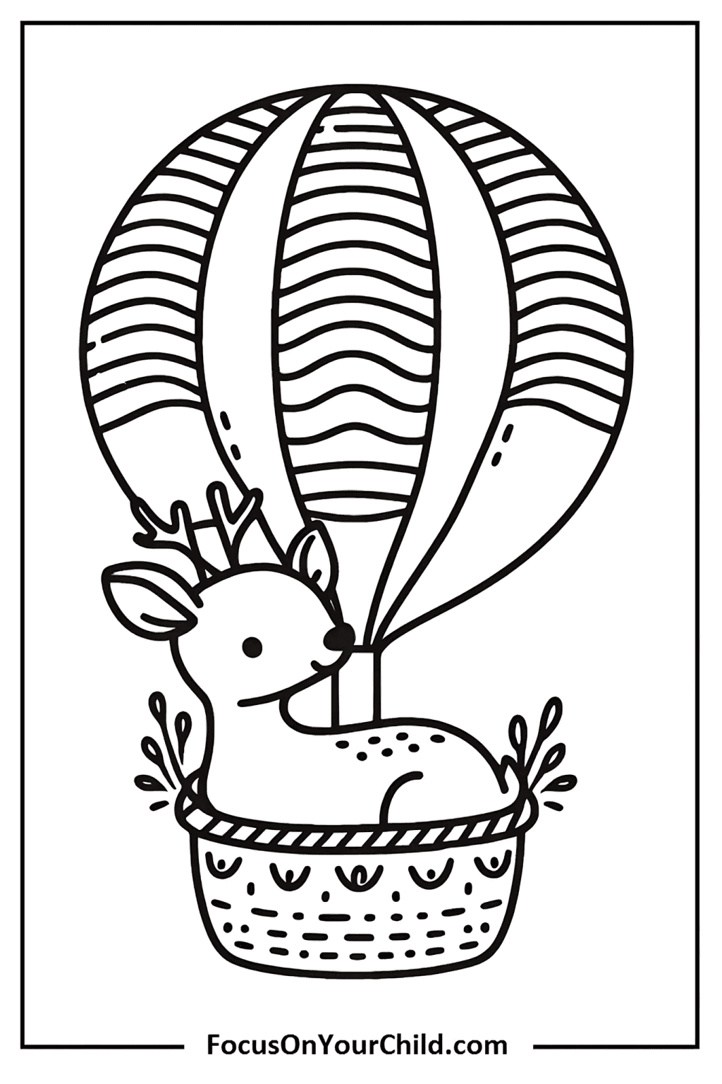 50+ Deer Coloring Pages (Free PDF Printables)