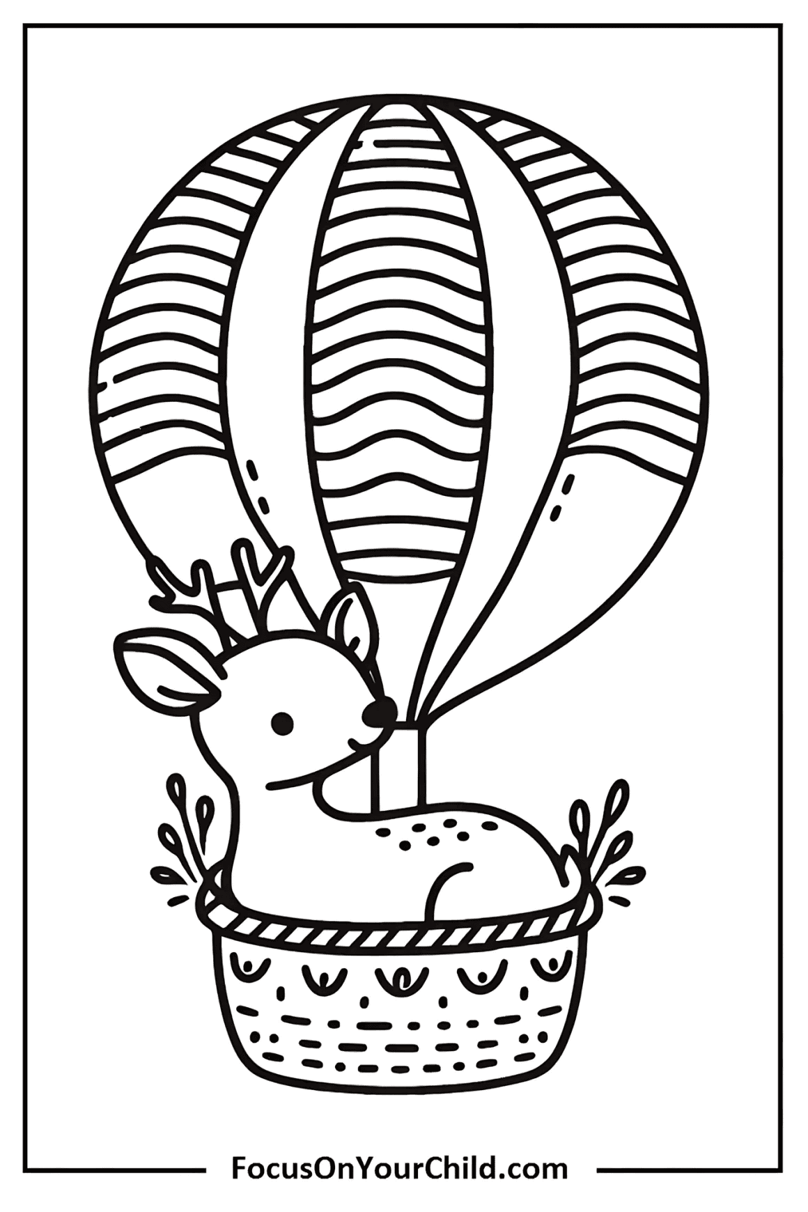 50+ Deer Coloring Pages (Free PDF Printables)