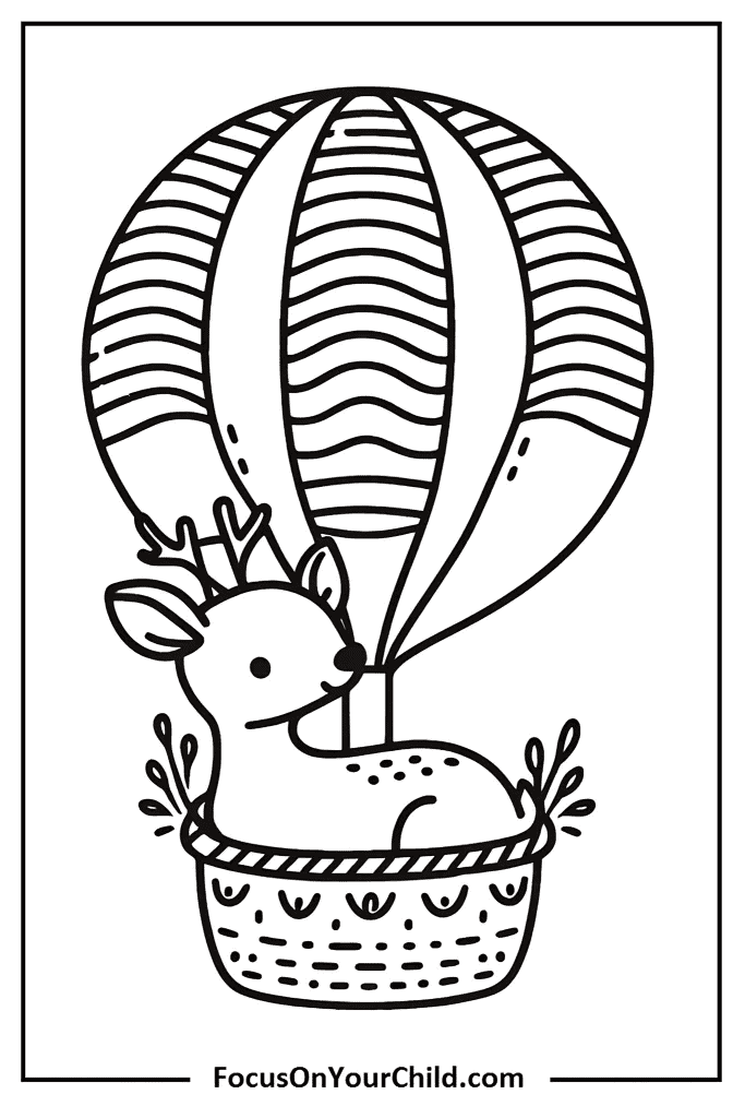50+ Deer Coloring Pages (Free PDF Printables)