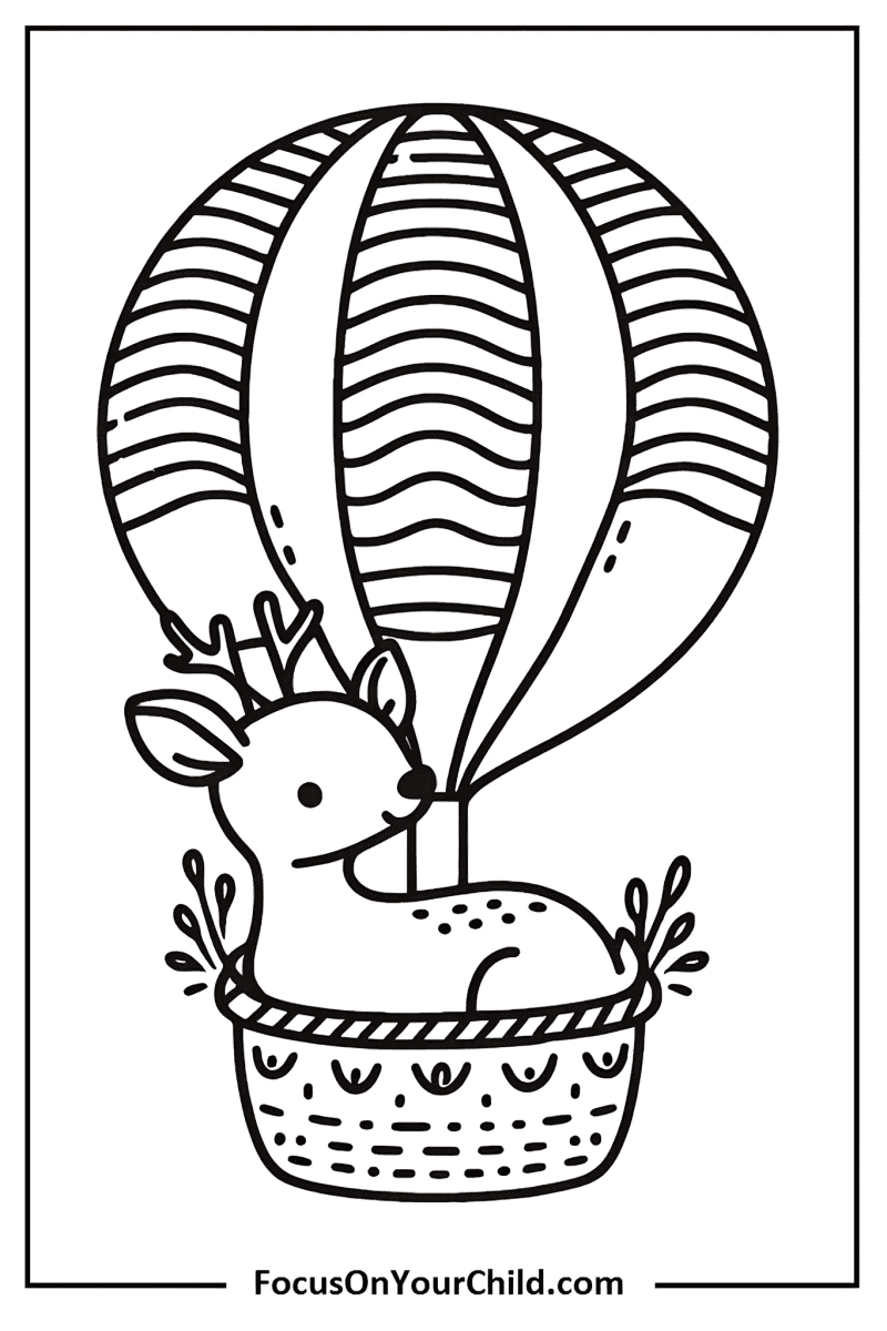 50+ Deer Coloring Pages (Free PDF Printables)
