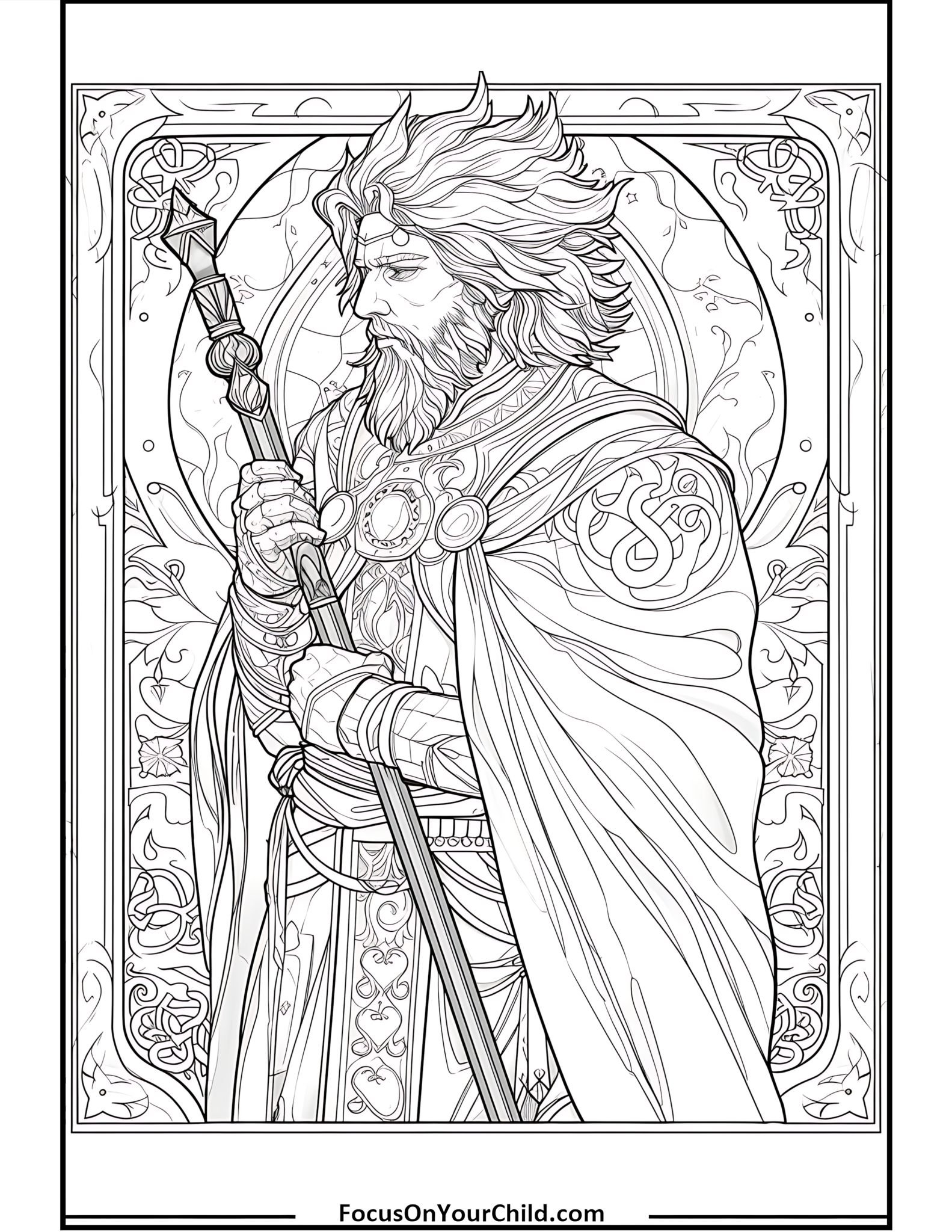 50+ Ancient Coloring Pages (Free PDF Printables)