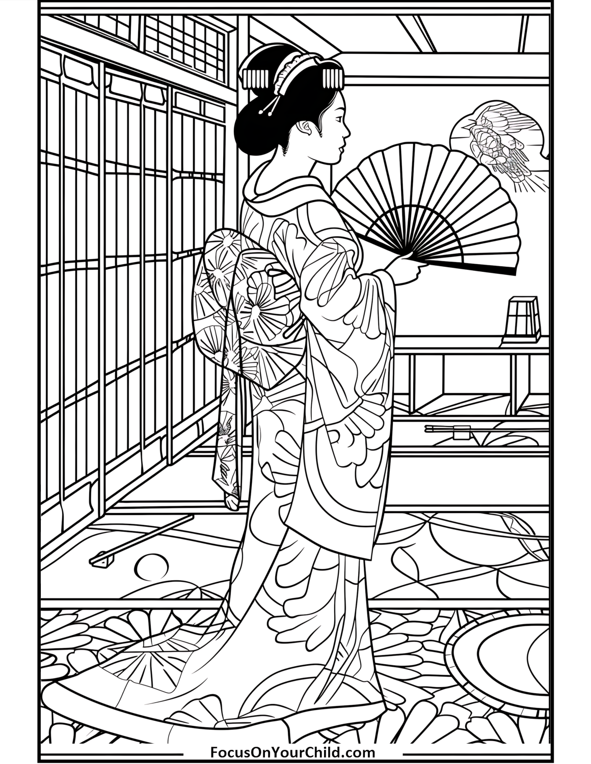 50+ Ancient Coloring Pages (Free PDF Printables)