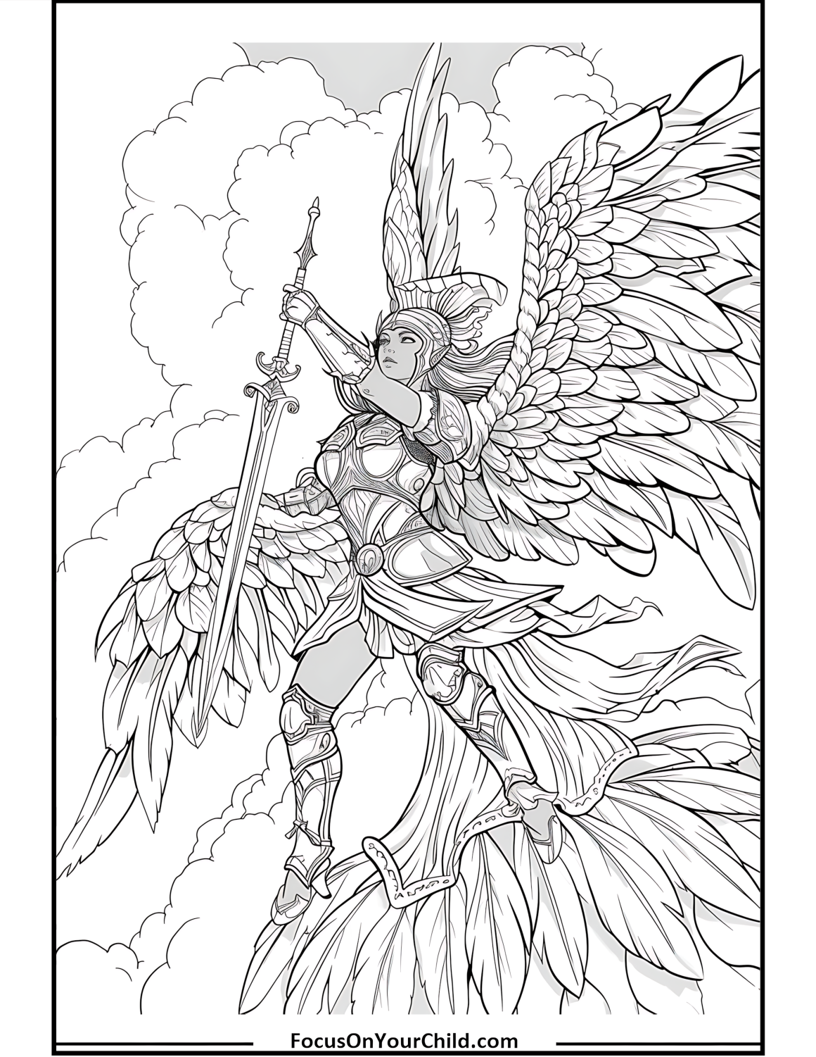 50+ Warrior Man Coloring Pages (Free PDF Printables)