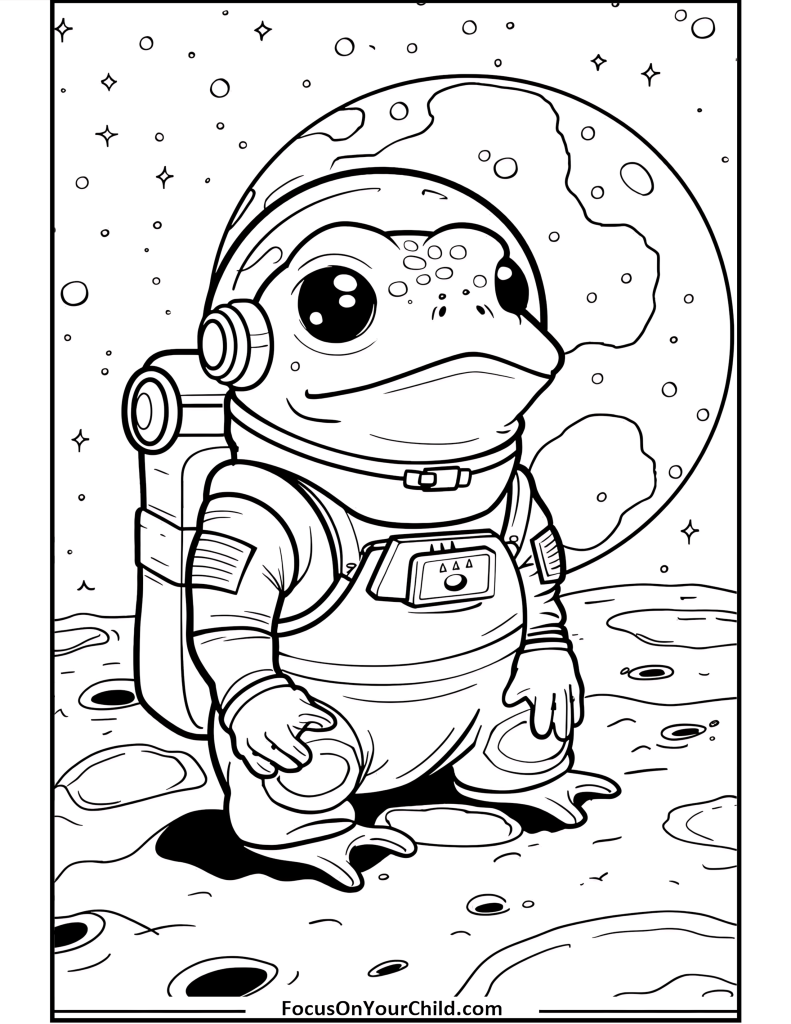 50+ Toad Coloring Pages (Free PDF Printables)