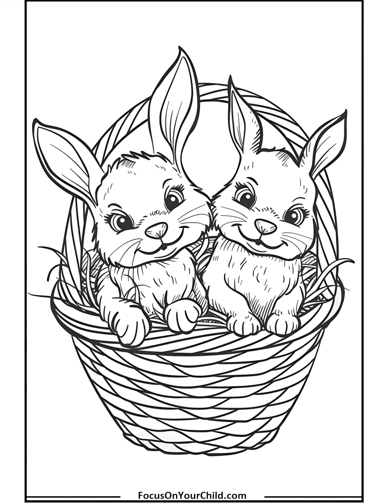 50+ Rabbit Coloring Pages (Free PDF Printables)