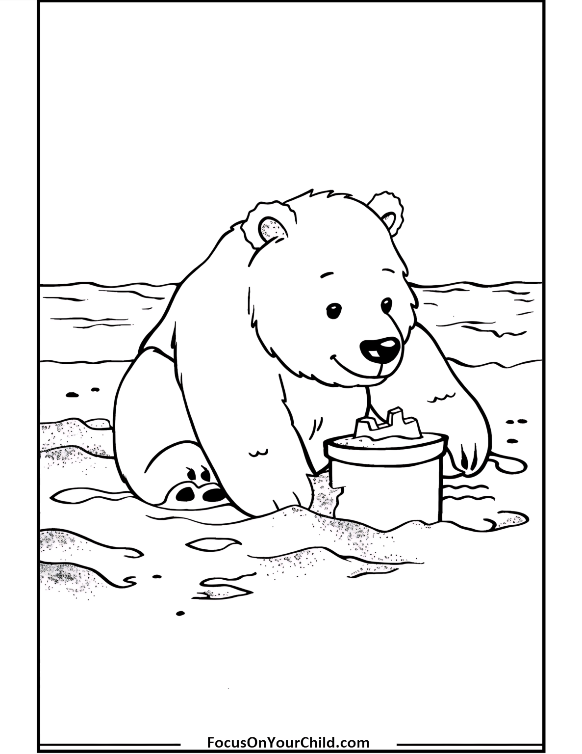 50+ Bear Coloring Pages (Free PDF Printables)