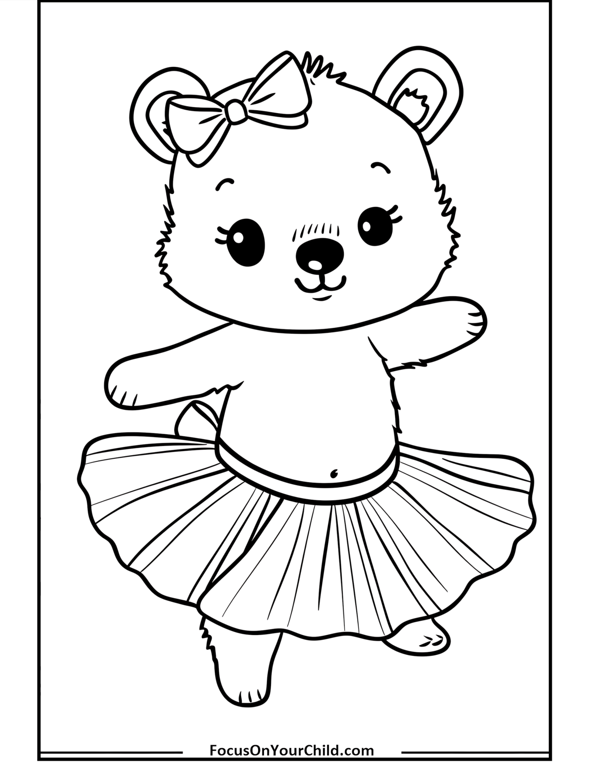 50+ Bear Coloring Pages (Free PDF Printables)