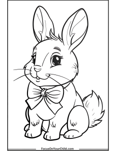 50+ Bunny Coloring Pages (Free PDF Printables)