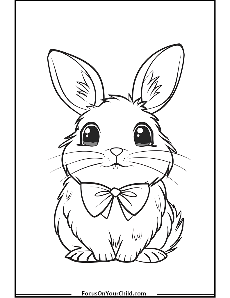50+ Rabbit Coloring Pages (Free PDF Printables)