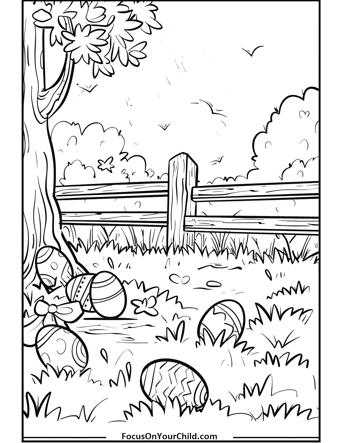 50+ Easter Coloring Pages (Free PDF Printables)