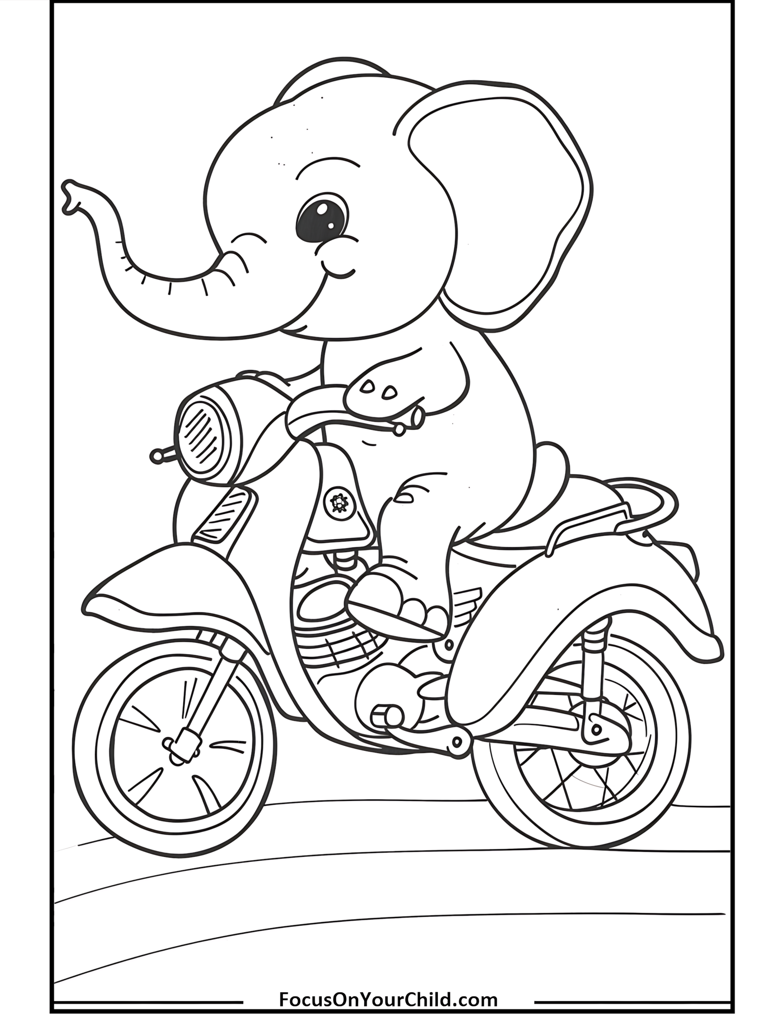 50+ Motorcycle Coloring Pages (Free PDF Printables)
