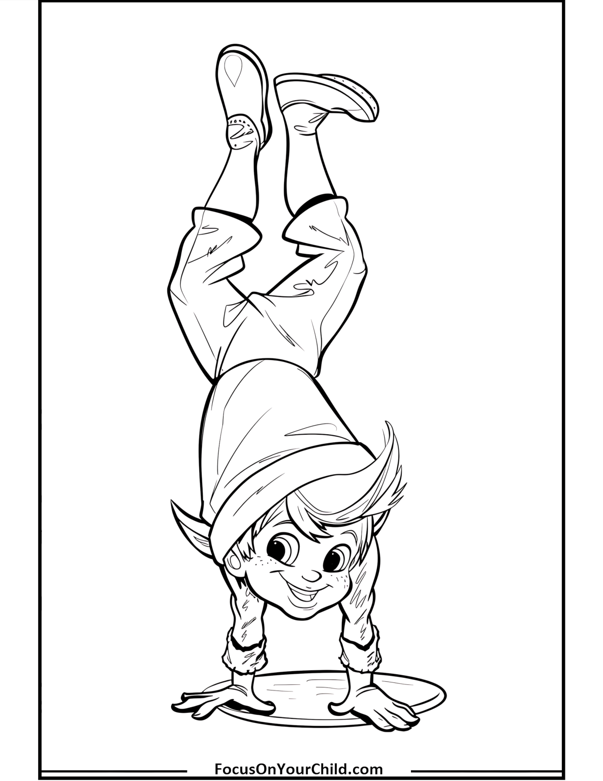50+ Elf Coloring Pages (Free PDF Printables)