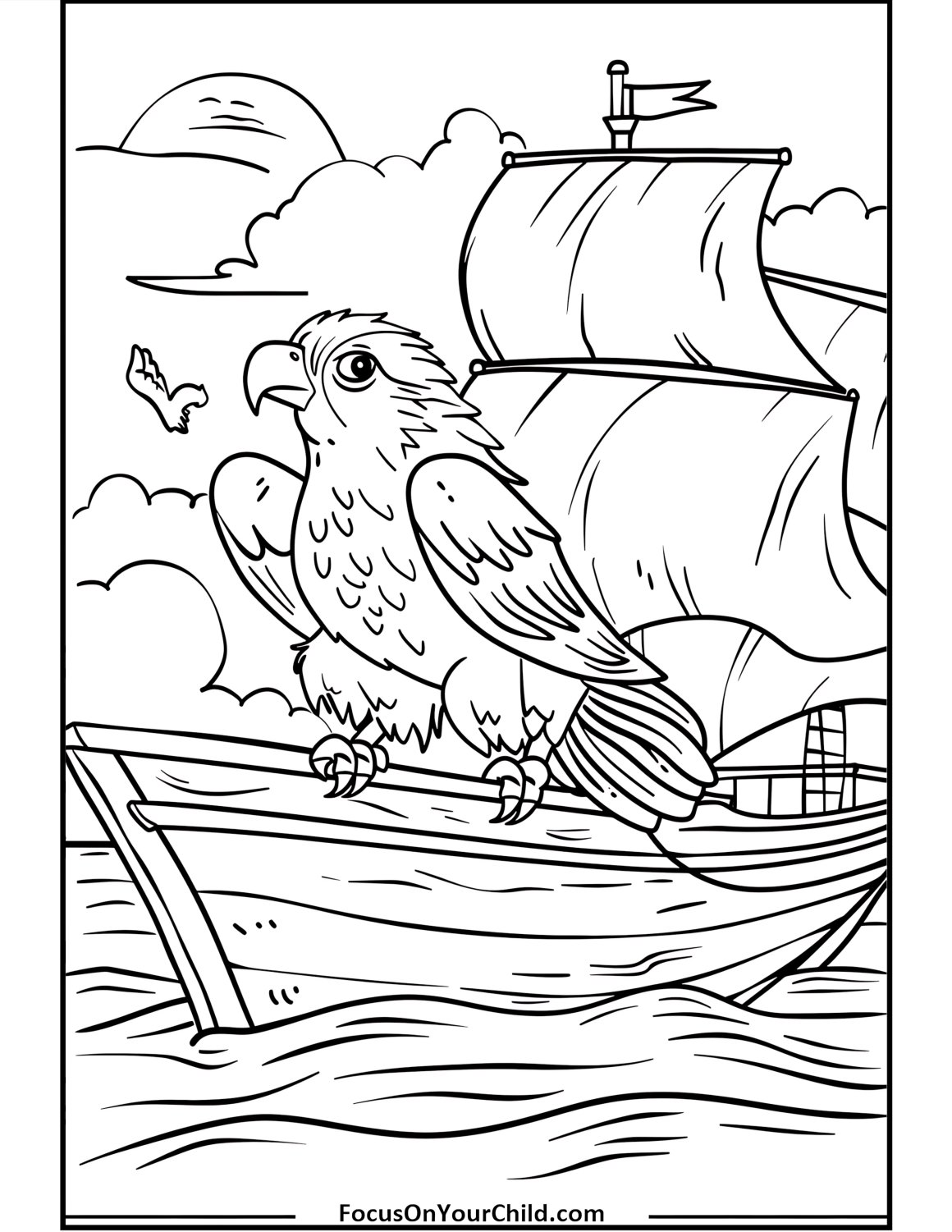 50+ Falcon Coloring Pages (Free PDF Printables)