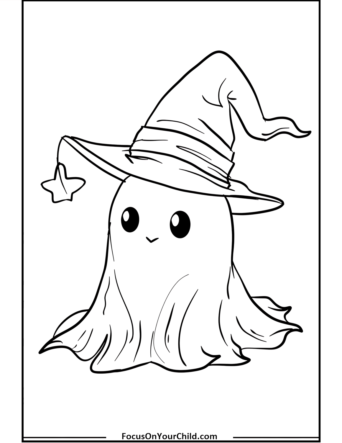 50+ Ghost Coloring Pages (Free PDF Printables)