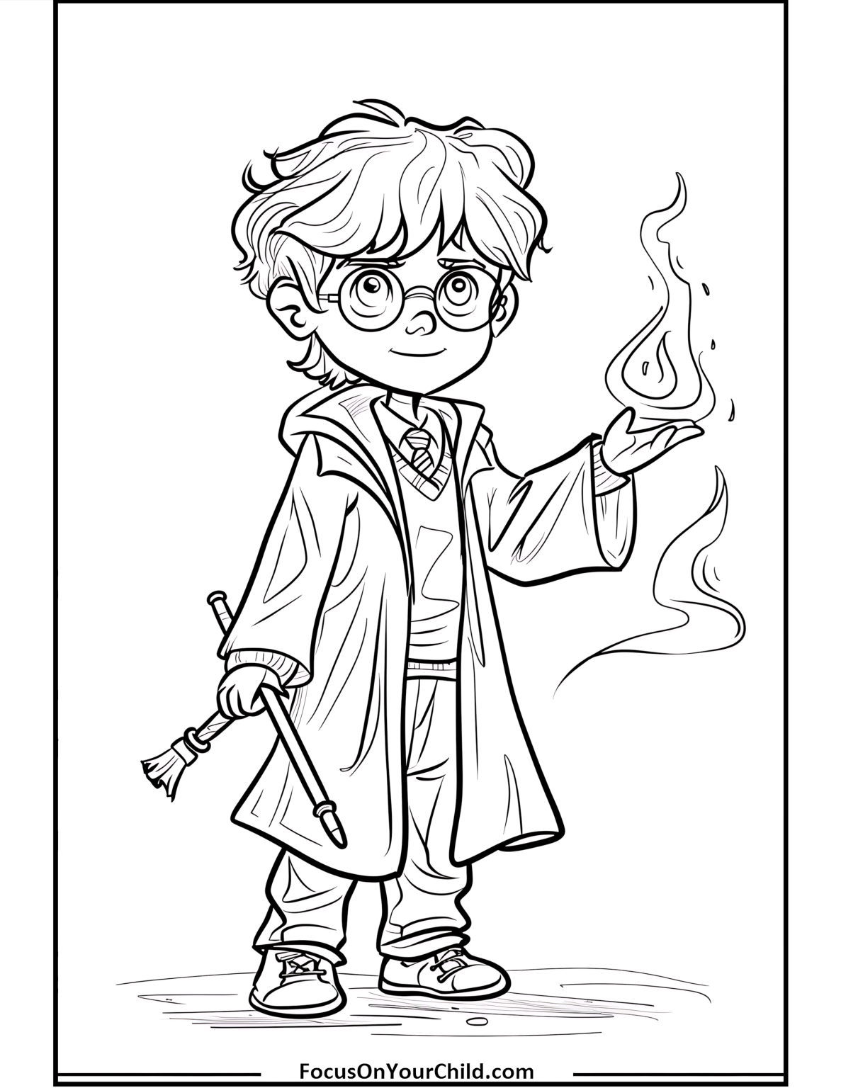 50+ Harry Potter Coloring Pages (Free PDF Printables)