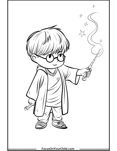 50+ Harry Potter Coloring Pages (Free PDF Printables)