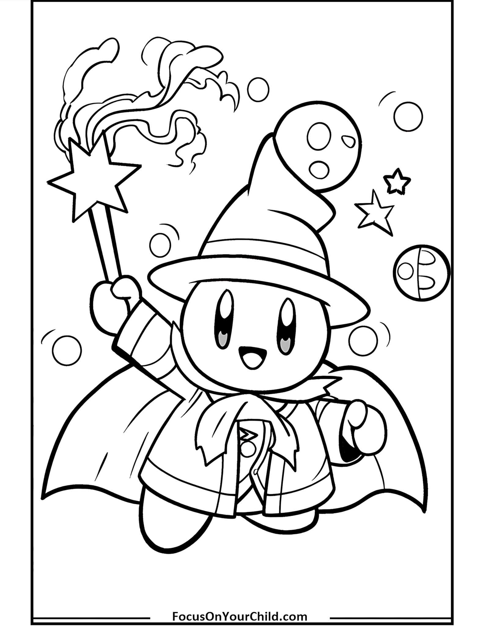 50+ Kirby Coloring Pages (Free PDF Printables)