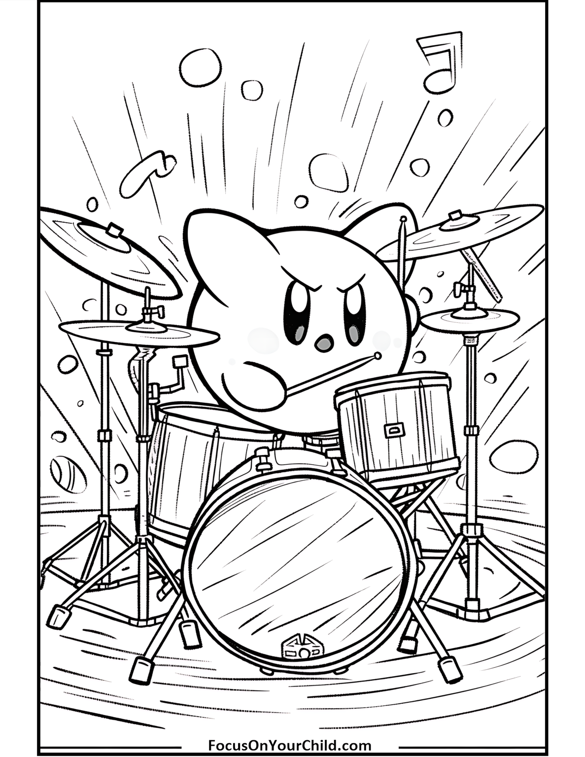 50+ Kirby Coloring Pages (Free PDF Printables)