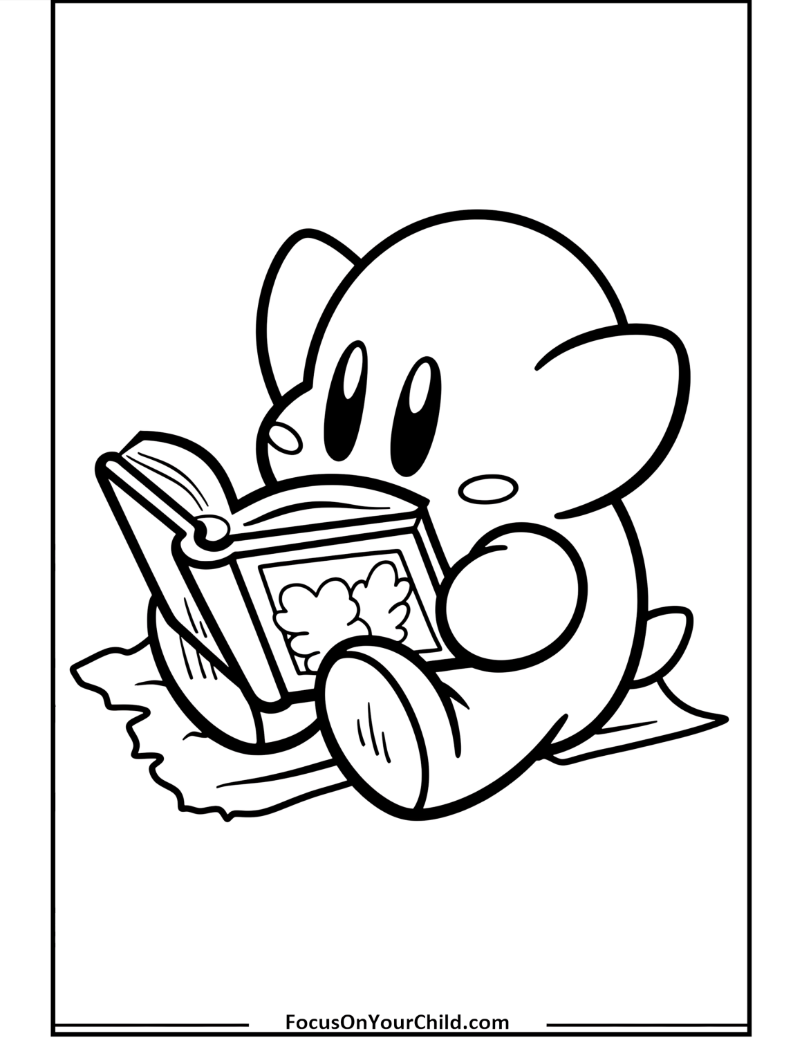 50+ Kirby Coloring Pages (Free PDF Printables)