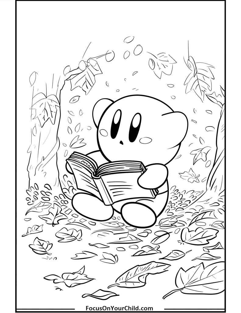 50+ Kirby Coloring Pages (Free PDF Printables)