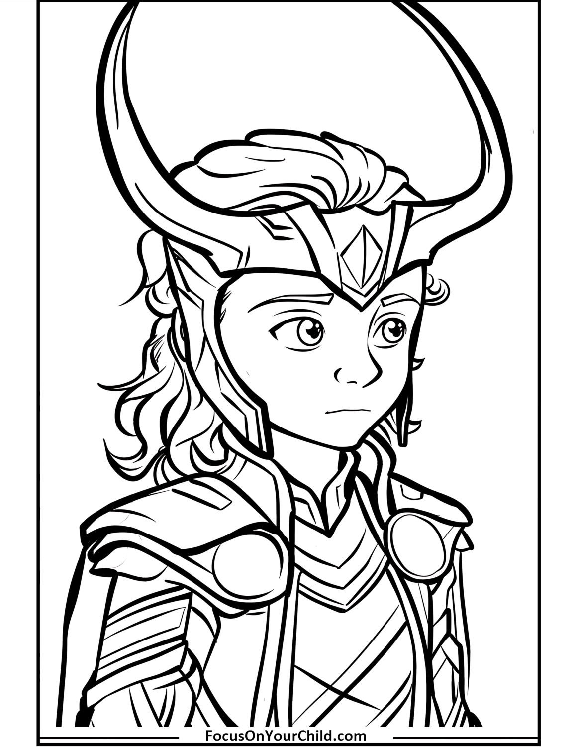 50+ Loki Coloring Pages (Free PDF Printables)