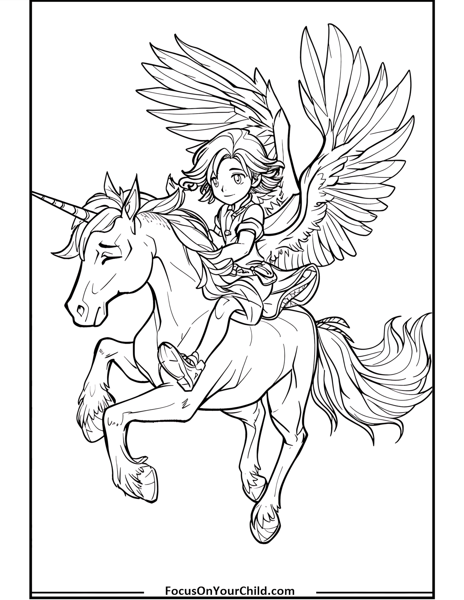 50+ Unicorn Coloring Pages (Free PDF Printables)