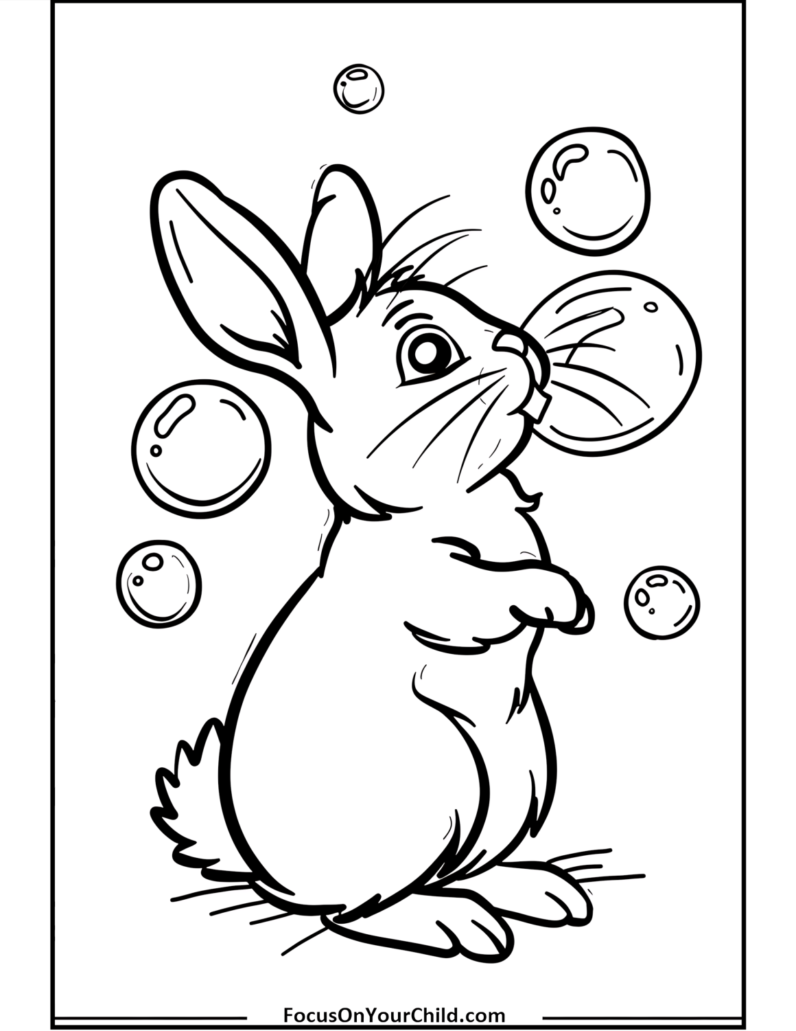 50+ Rabbit Coloring Pages (Free PDF Printables)