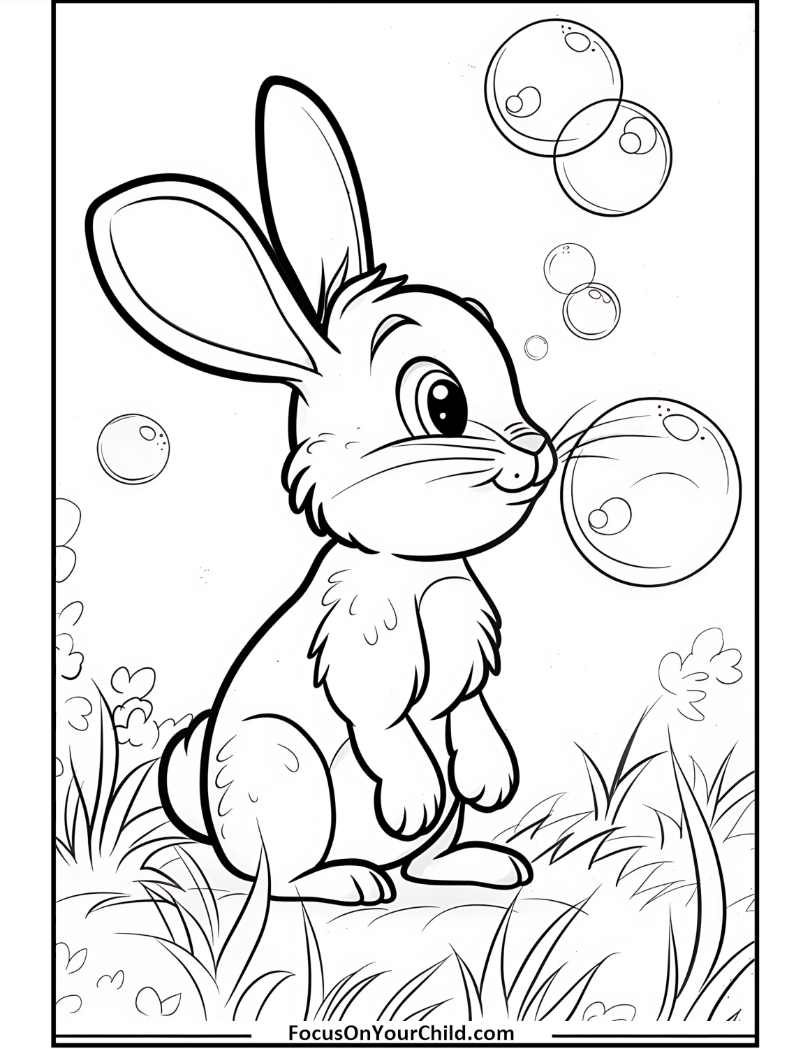 50+ Rabbit Coloring Pages (Free PDF Printables)