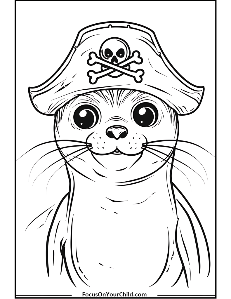 50+ Seal Coloring Pages (Free PDF Printables)