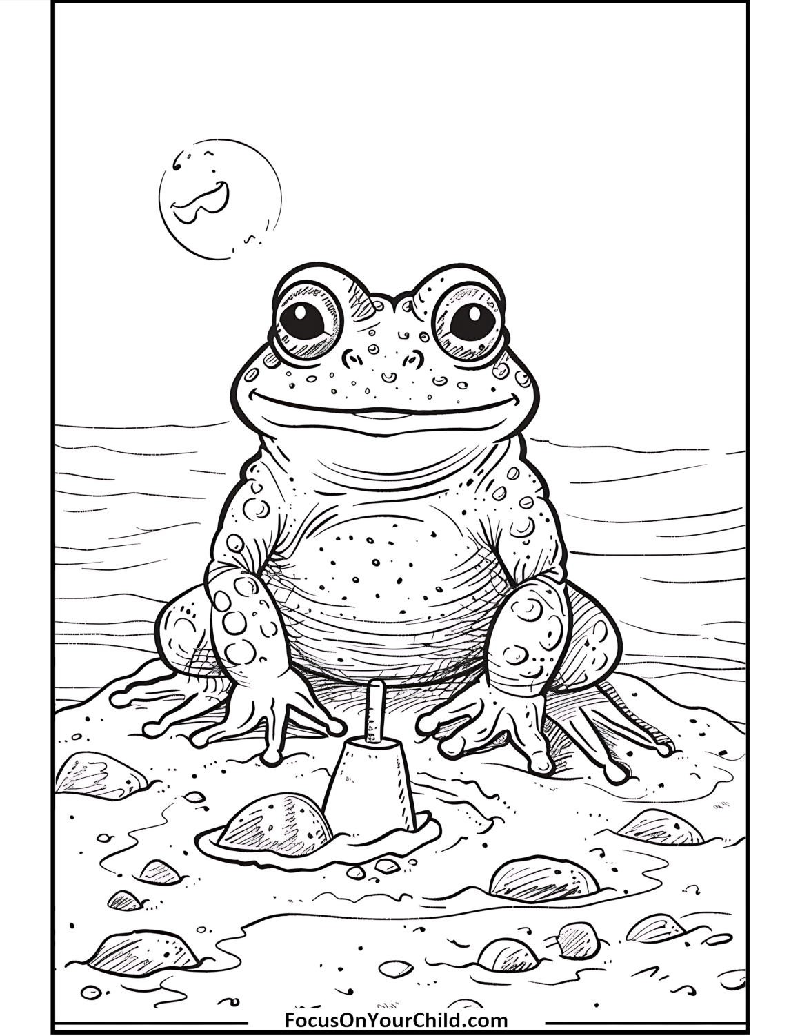 50+ Toad Coloring Pages (Free PDF Printables)