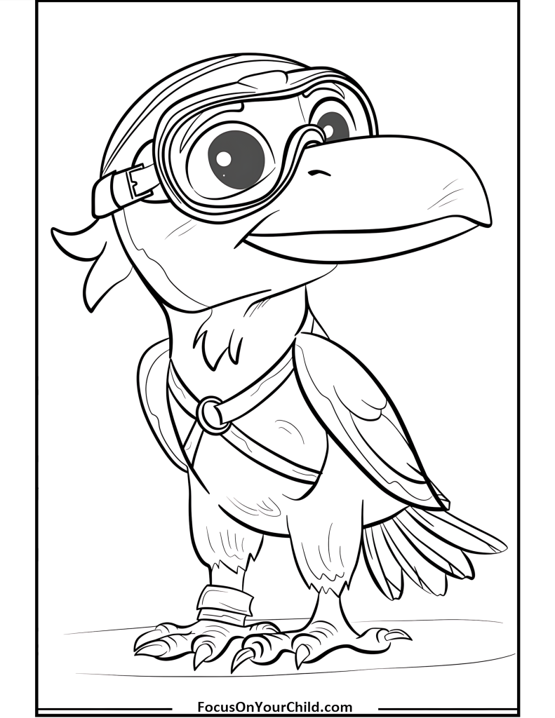 Creative Toucan Coloring Pages for Kids