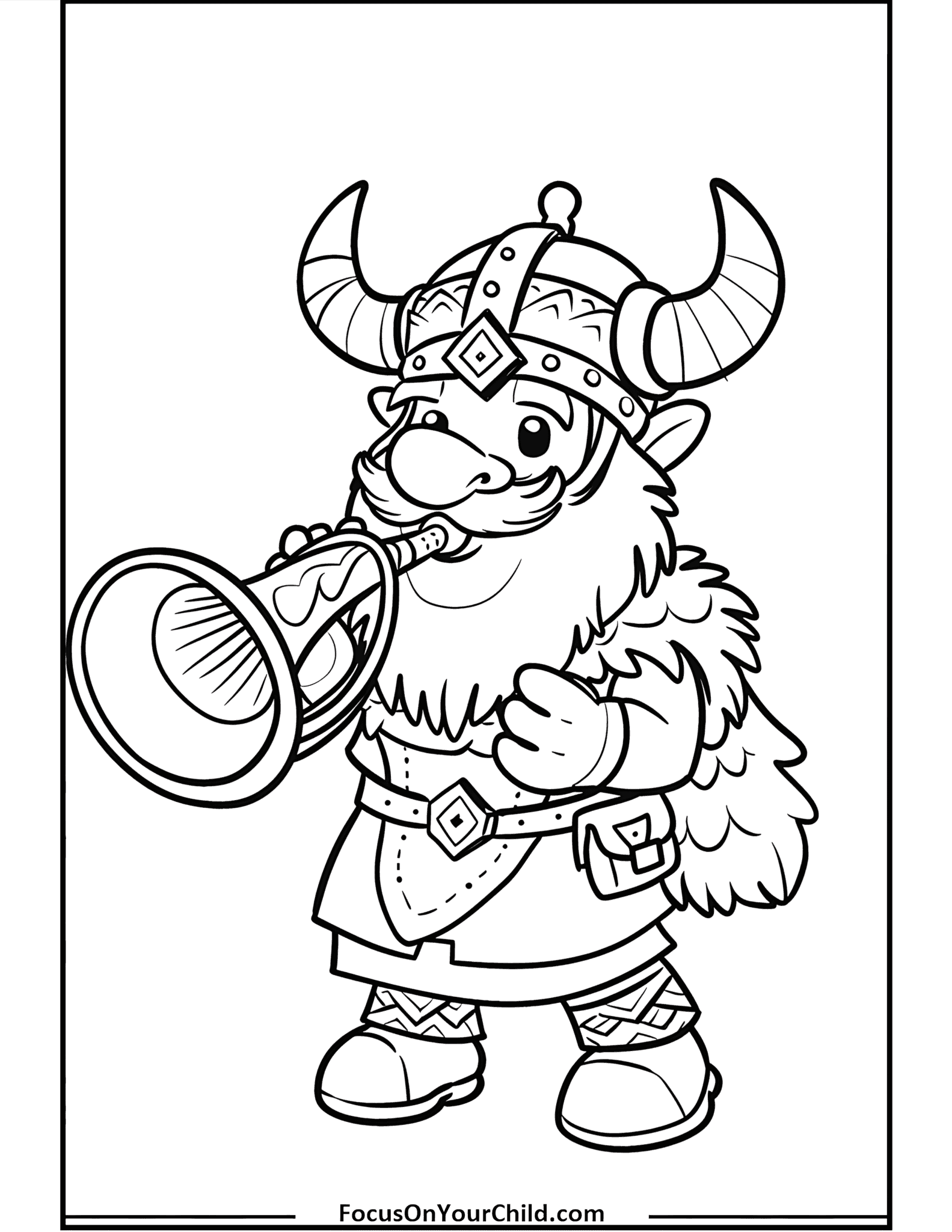 50+ Viking Coloring Pages (Free PDF Printables)
