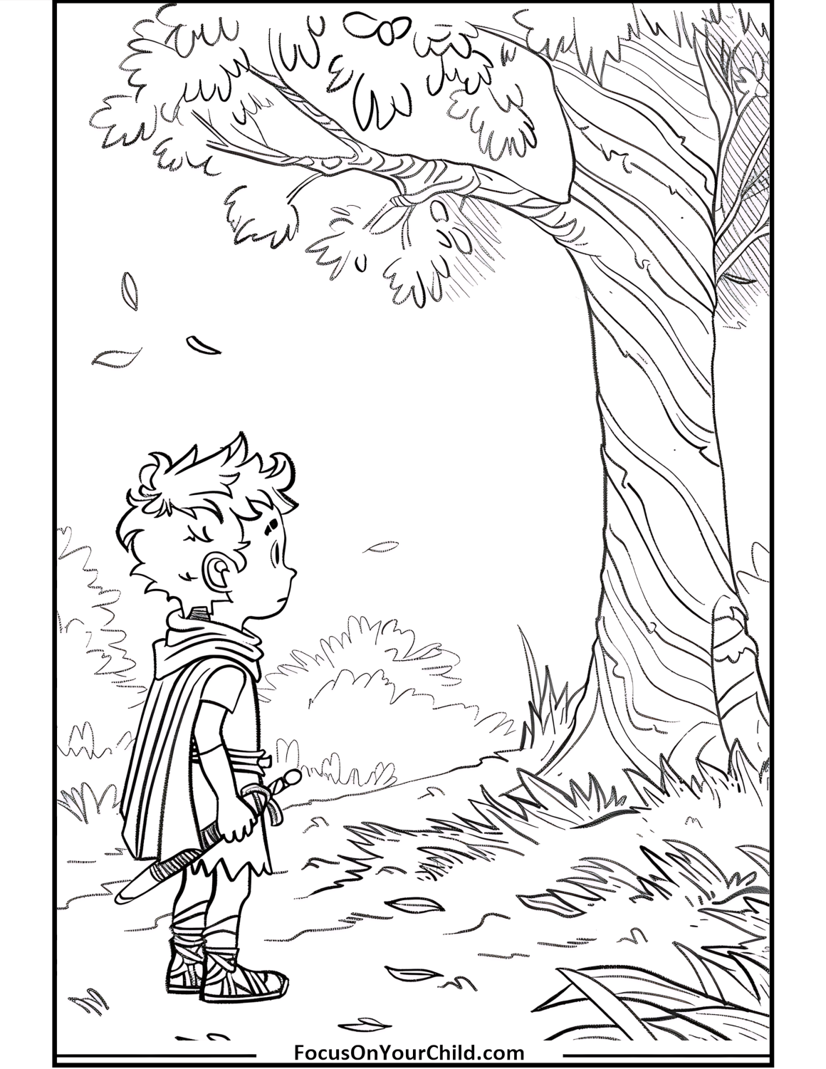 Captivating Warriors Coloring Pages for Kids