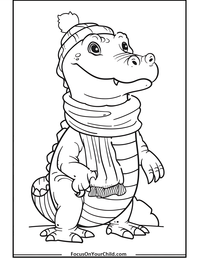 50+ Alligator Coloring Pages (Free PDF Printables)