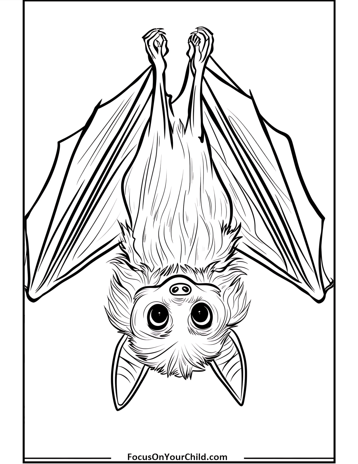 50+ Bat Coloring Pages (Free PDF Printables)