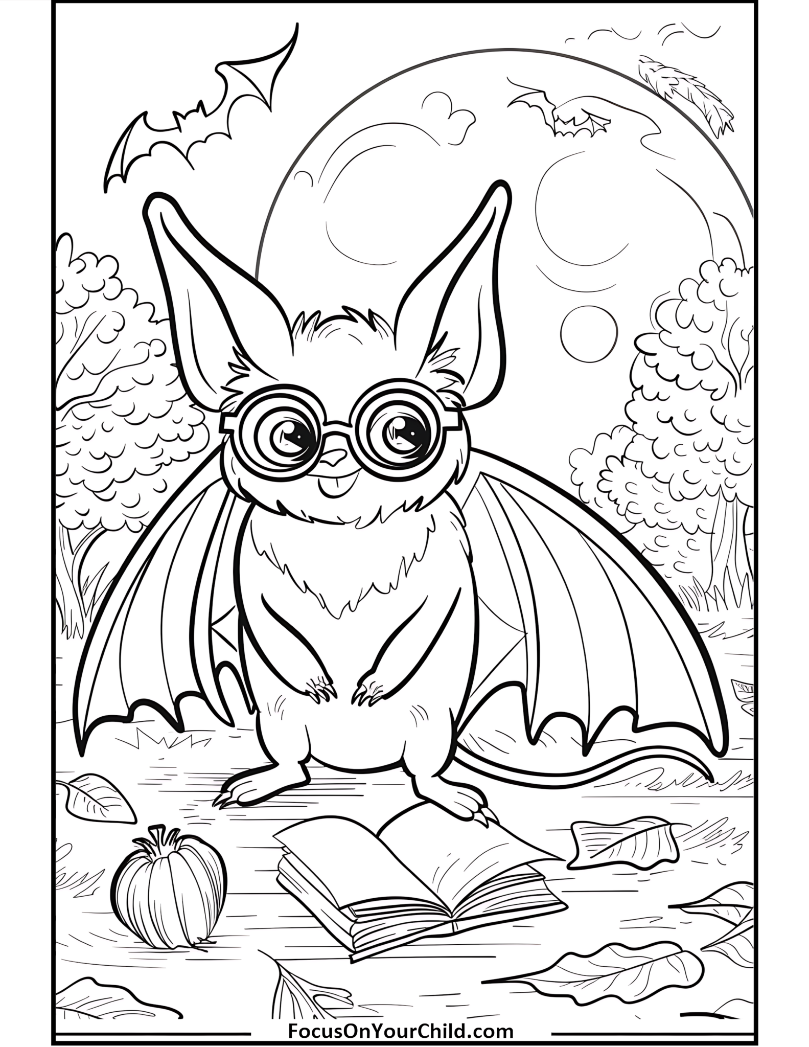 50+ Bat Coloring Pages (Free PDF Printables)