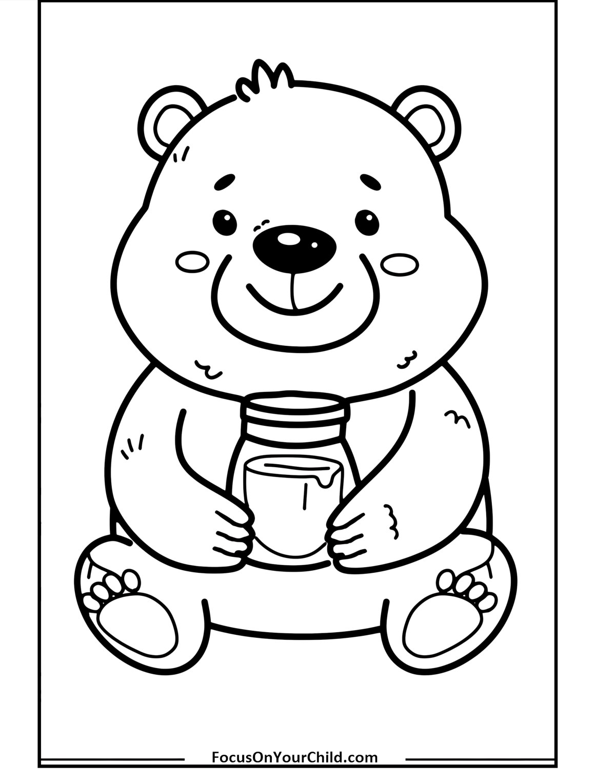 50+ Bear Coloring Pages (Free PDF Printables)