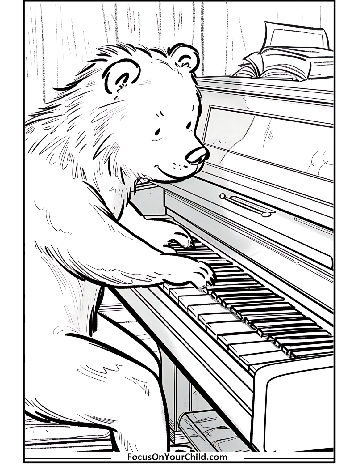 50+ Bear Coloring Pages (Free PDF Printables)