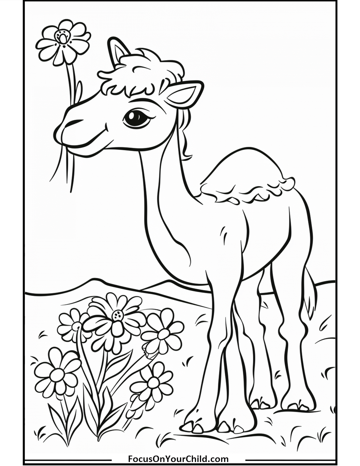 50+ Camel Coloring Pages (Free PDF Printables)