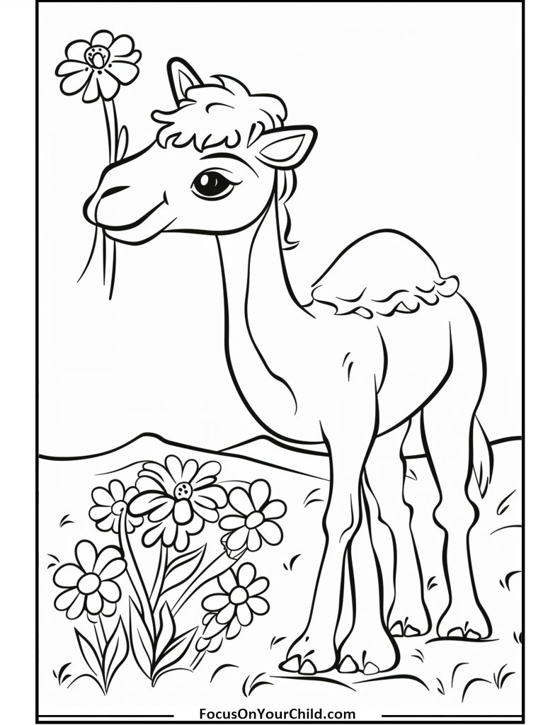 50+ Camel Coloring Pages (Free PDF Printables)