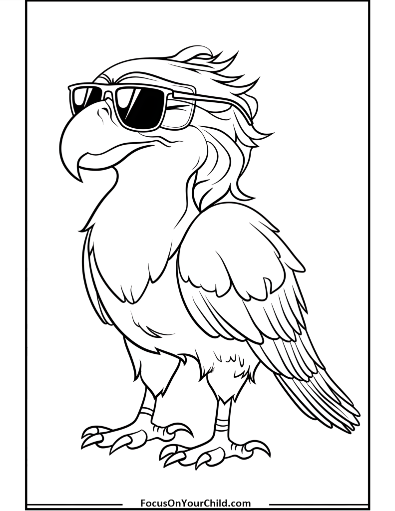 50+ Eagle Coloring Pages (Free PDF Printables)