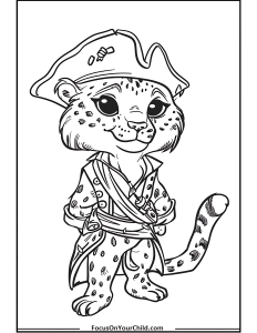 50+ Cheetah Coloring Pages (Free PDF Printables)