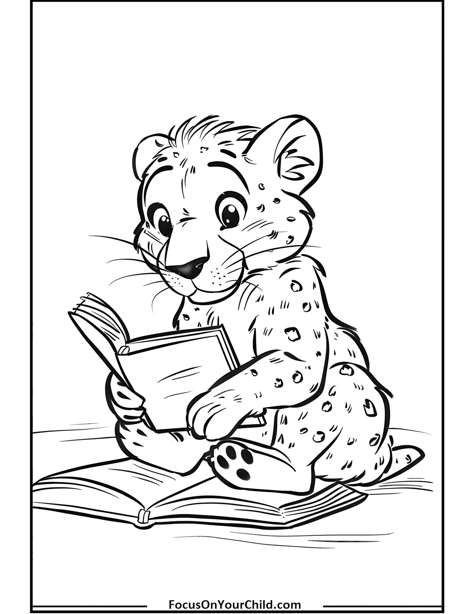 50+ Cheetah Coloring Pages (Free PDF Printables)