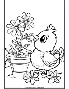 50+ Chick Coloring Pages (Free PDF Printables)