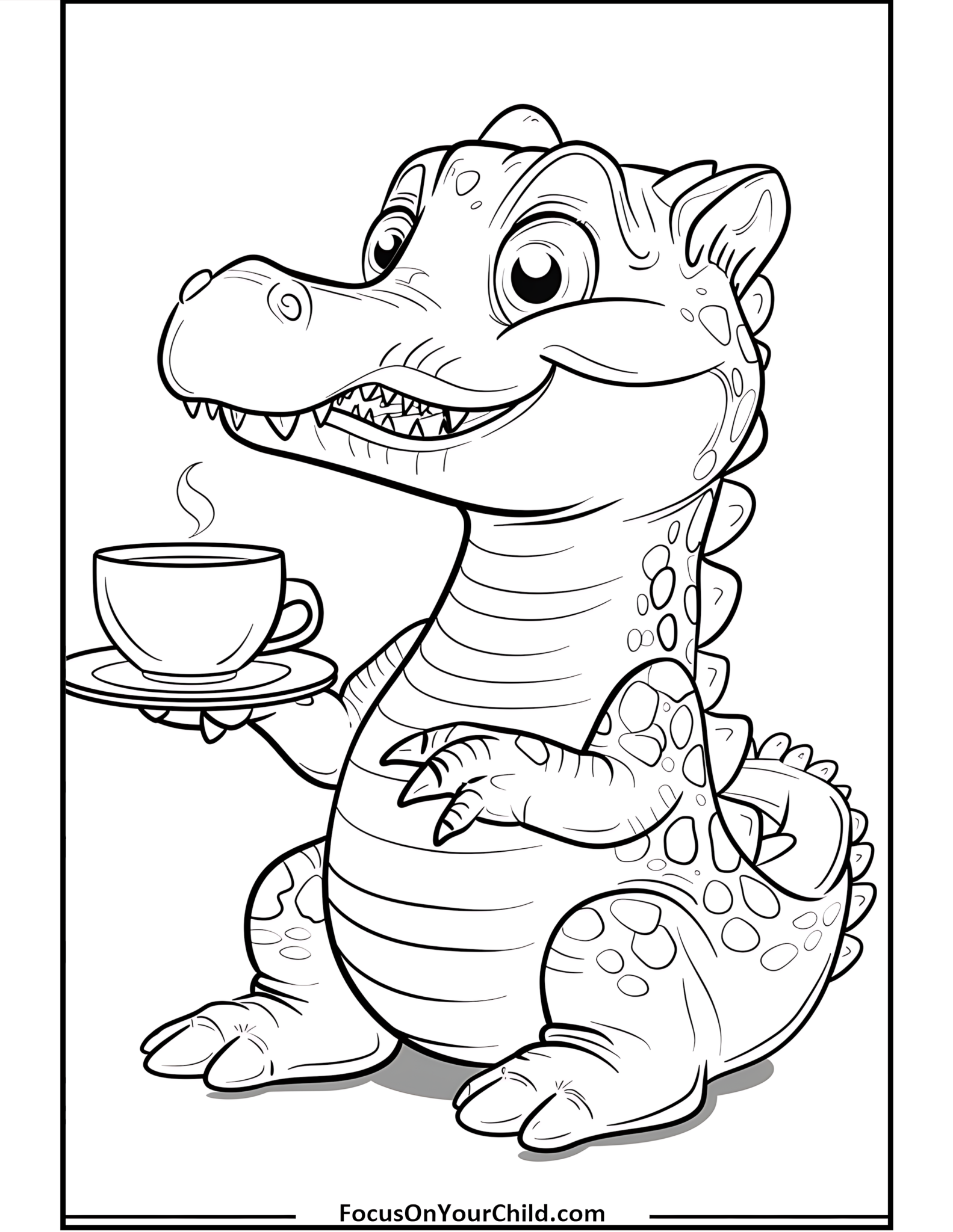 50+ Crocodile Coloring Pages (Free PDF Printables)