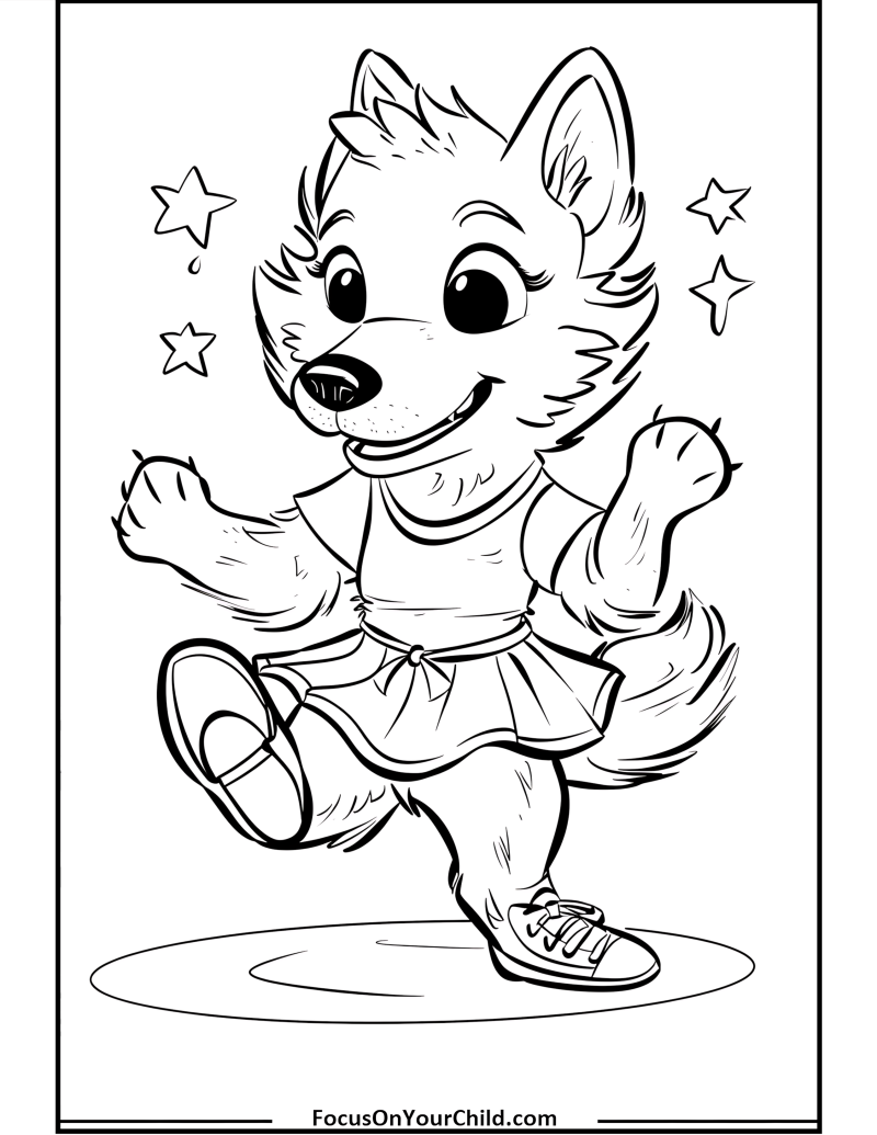 50+ Werewolf Coloring Pages (Free PDF Printables)