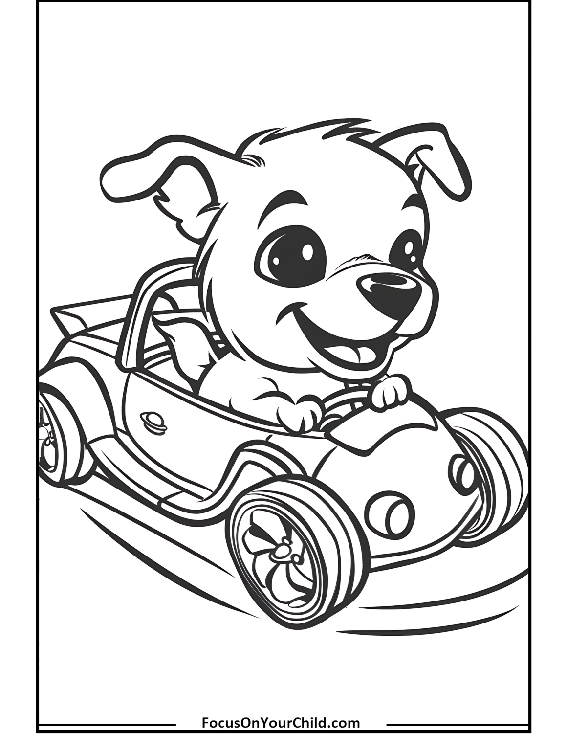 50+ Dog Coloring Pages (Free PDF Printables)