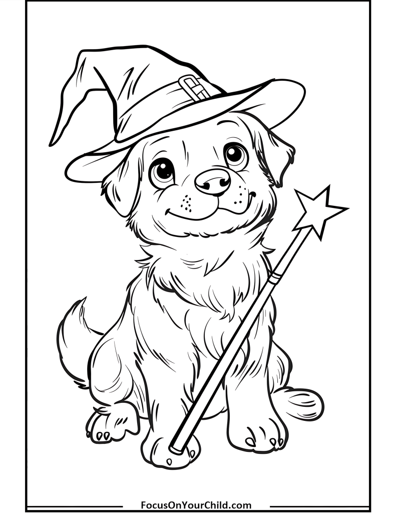 50+ Wizard Coloring Pages (Free PDF Printables)